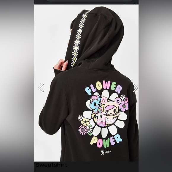 tokidoki | Tops | Tokidoki X Dollskill Flower Power Unicorno Zipup ...